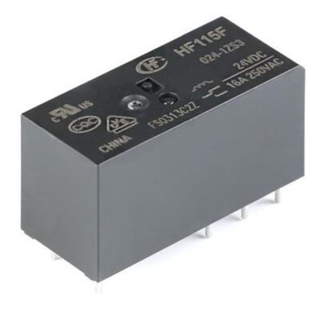 Relé Hf115f 024-1zs3 Relé Hf115f 024-1zs 16a 24vdc 6 Pinos | TekniMas