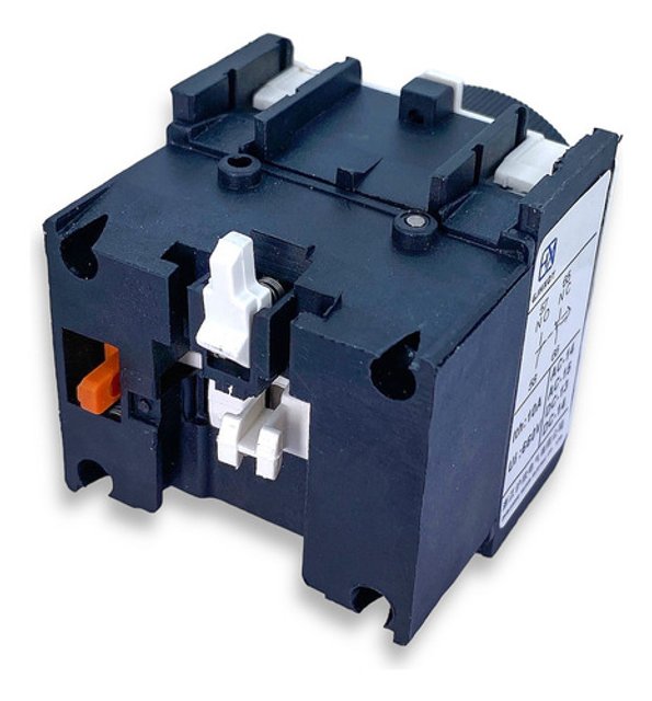 Bloco Temporizado Instantâneo F5 D2 Pra Contator La2 Dr2 30s Teknimas