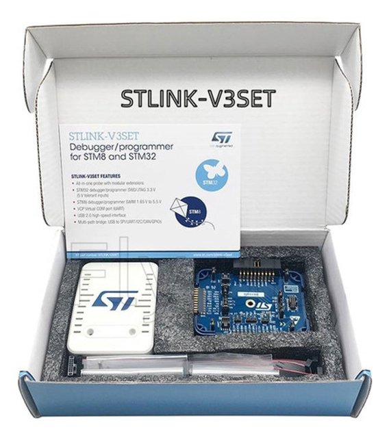 Stlink-v3set Programador 5v Stm8s Stm32 Usb 2.0 Jtag Dfu Stm | TekniMas