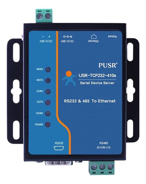 Conversor Modbus Rs232 E Rs485 Para Ethernet Usr-tcp232-410s | TekniMas