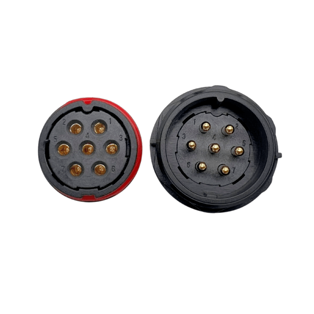 Conector Para Barco Aviação 7 Vias Ip68 Prova D´água Sd28 7p | TekniMas