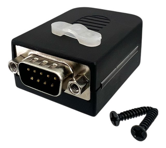 Conector Db9 Macho Com Borne Para Rs232 Clp Ihm Cabo Serial | TekniMas