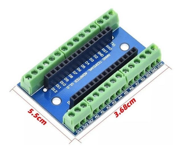 Placa Nano Atmega328 Ch340 Arduino V3 Pinos Soldados + Nf | TekniMas
