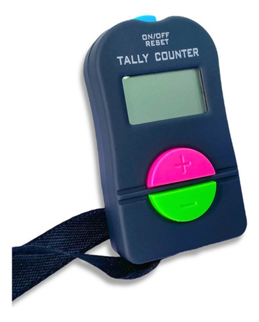 Contador De Mão Digital Contagem De Pessoas Com Lcd Digital | TekniMas