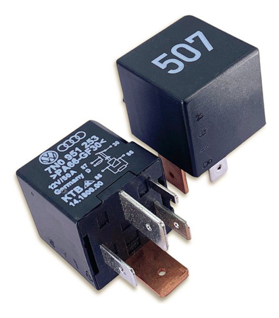 Rele Pa66-gf30 12v 357906381a Rele Da Bomba De Combustível | TekniMas