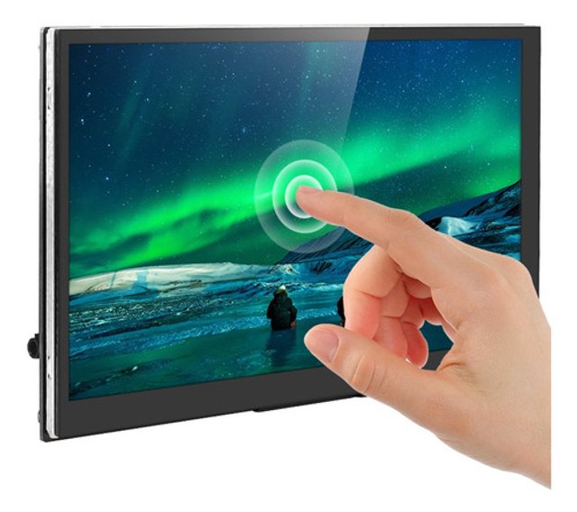 Tela Touch Lcd 7pol 1024x600 Capacitivo Raspberry Pi Jrp7008 | TekniMas