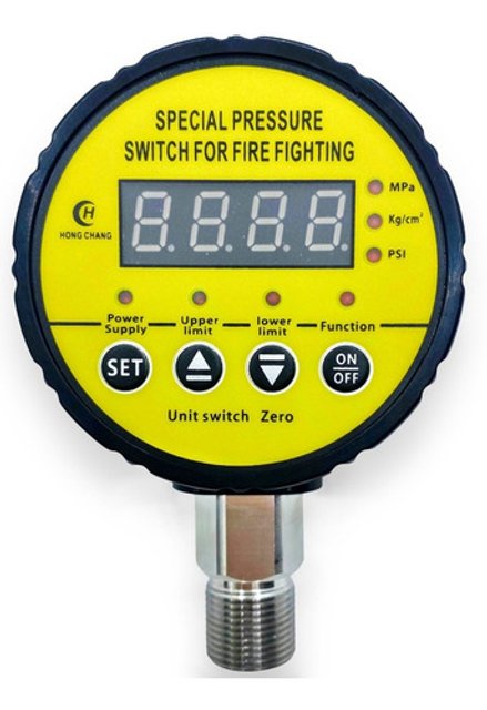 Pressostato Digital 24v 600bar Hc-y810 Medidor De Pressão | TekniMas