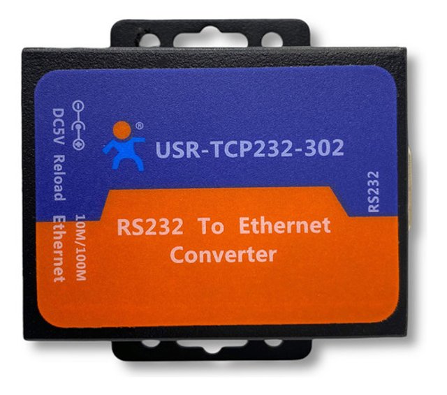 Conversor Usr Tcp232 302 Rs232 Para Tcp Ip Serial Ethernet | TekniMas