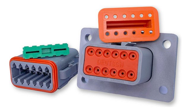 Conector Deutsch Caixa Dt04-12pa-l012 Linha Agrícola 12 Vias | TekniMas