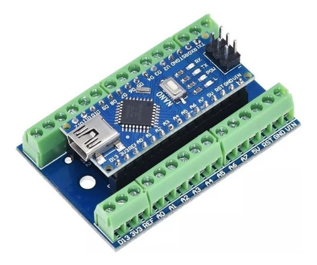 Placa Nano Atmega328 Ch340 Arduino V3 Pinos Soldados + Nf | TekniMas
