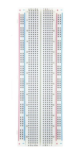 Protoboard 830 Pontos Breadboard 830 Furos Modelo Mb-102 | TekniMas