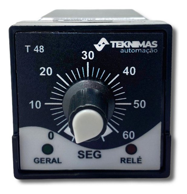Temporizador Com Potenciômetro T48 60 Segundos 220v | TekniMas