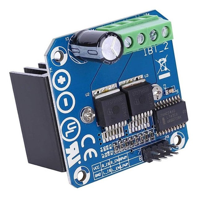 Módulo De Alta Potência 43a Drive Ponte H Bts7960 Para Motor | TekniMas