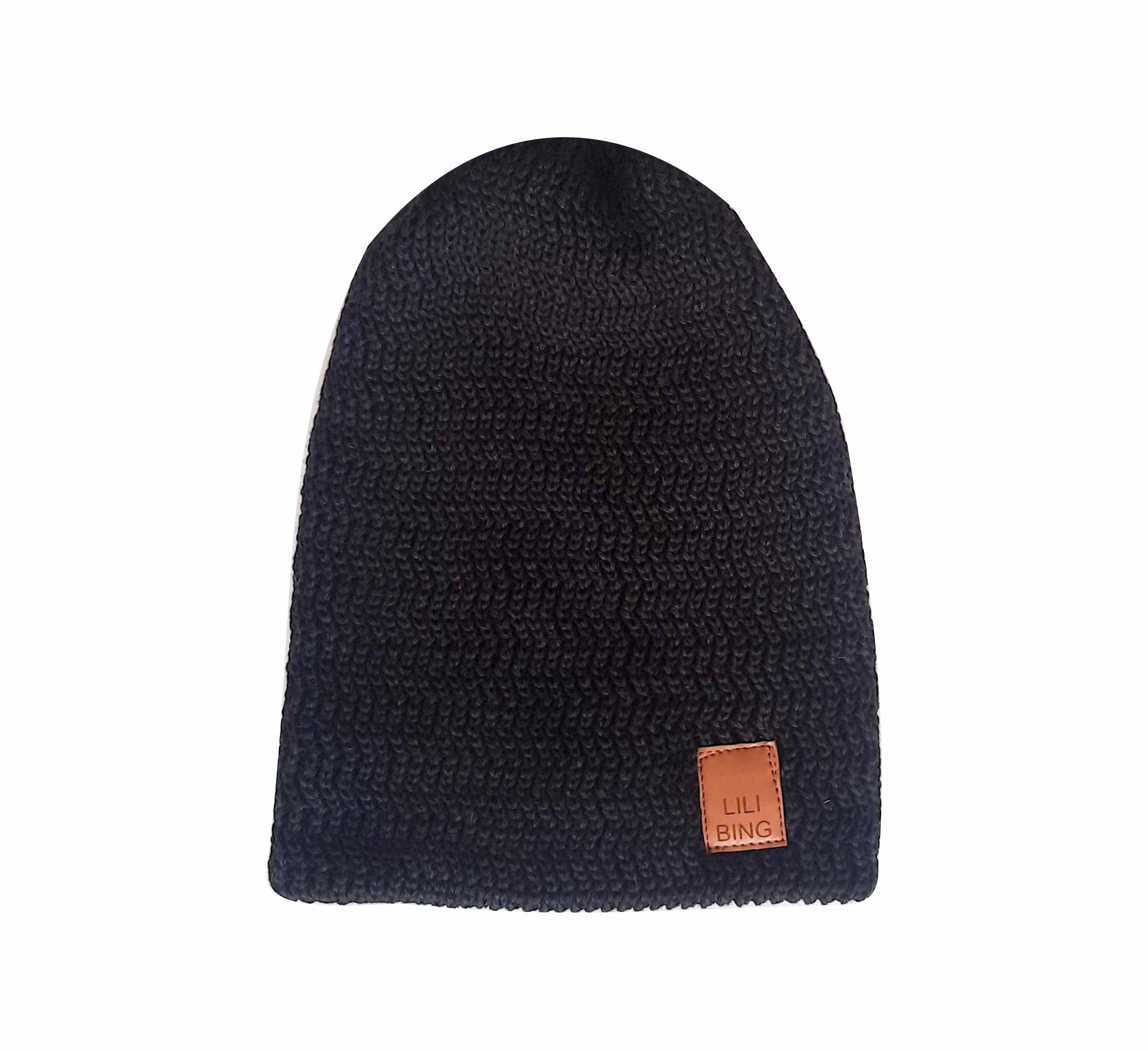Touca Tricot Preta | Lilibing