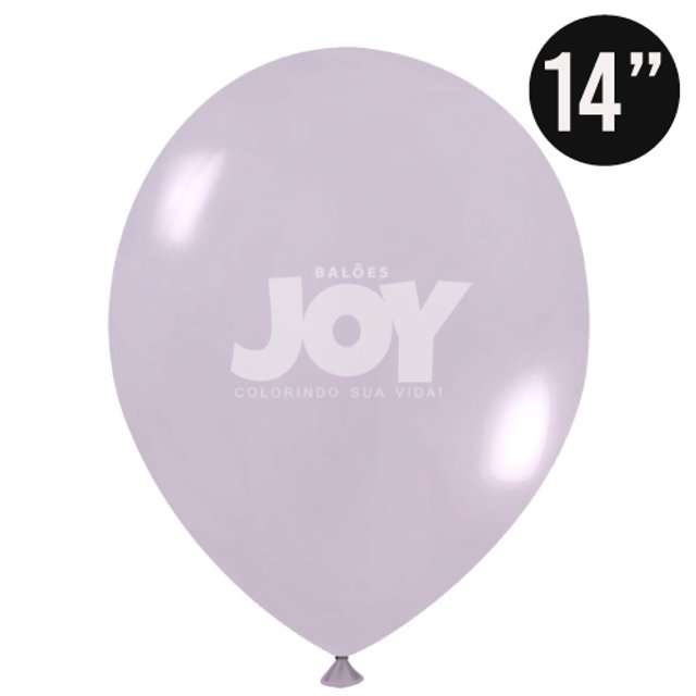 Balão de látex 14" – Lavanda Candy Retro - Joy - c/ 12 unidades | Uhul ...