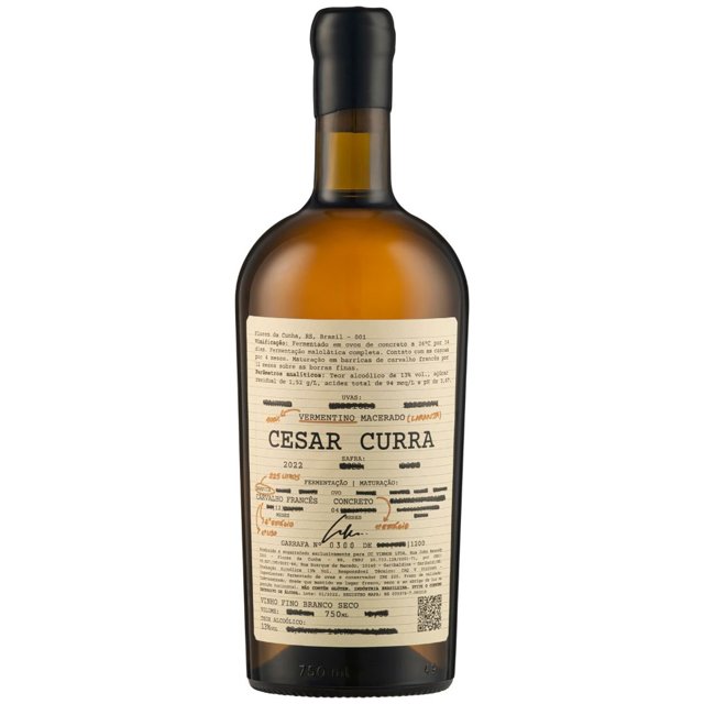 Cesar Curra Vermentino Macerado | Bah Wine