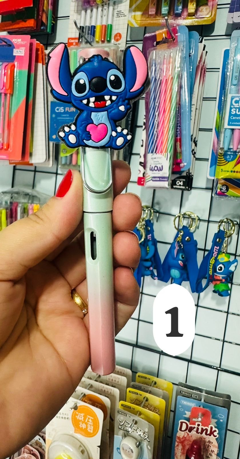 Lápis Infinito do Stitch | Papelaria Sweet Note