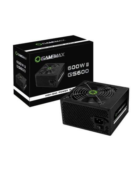 Fonte 600w Gamemax GS600, 80 Plus White, PFC Ativo, Bivolt | Donatec Informática