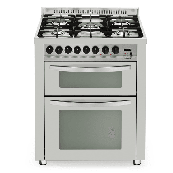 Fogão Lofra Professional Inox Forno Duplo Escovado 5 queimadores ...