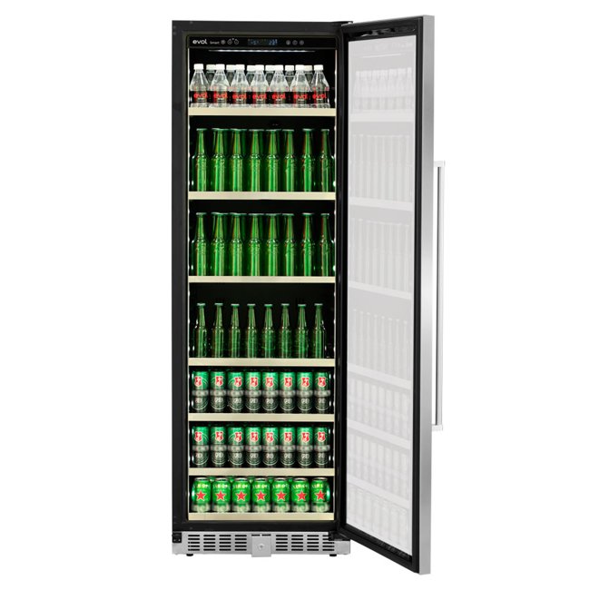 Combo Evol: Adega Dual Zone 160 Garrafas e Cervejeira Evol 425 litros ...