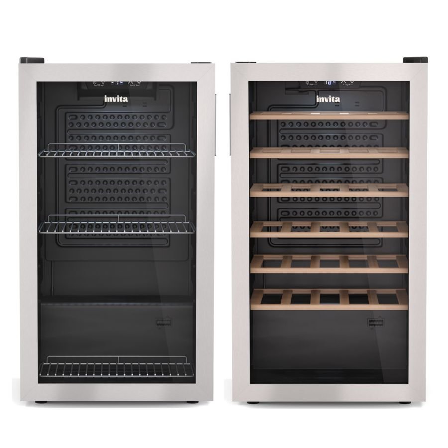 Combo Invita: Adega 34 Garrafas e Cervejeira 85 Litros 127v | Space Eletro