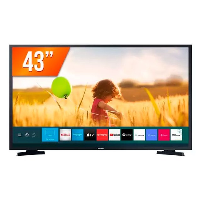 Smart Tv Led 43" Samsung 43T5300 Full HD + WIFI HDR | Space Eletro