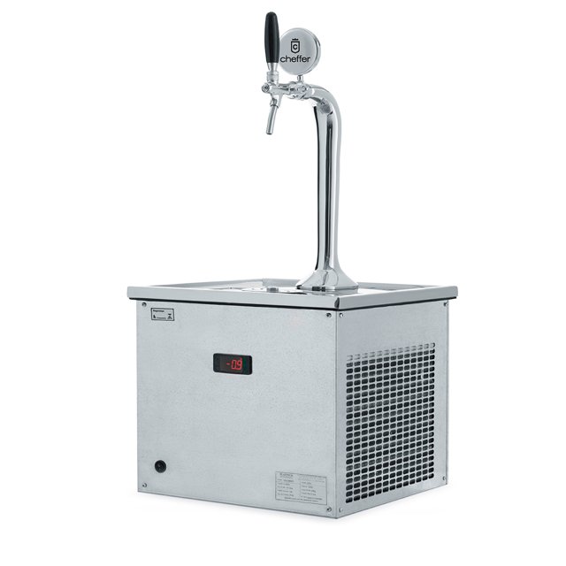 Choppeira Cheffer Torre Naja Silver 1 Via com Kit Extrator - NAJA-SBK01 | Space Eletro