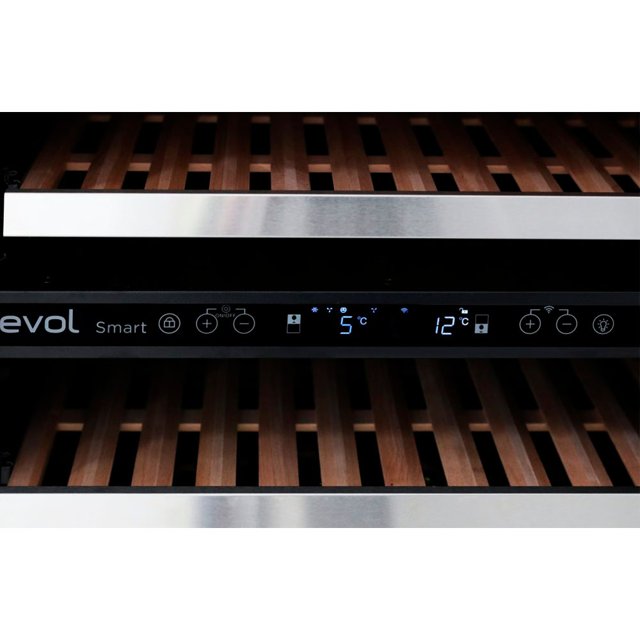 Combo Evol: Adega Dual Zone 160 Garrafas e Cervejeira Evol 425 litros ...