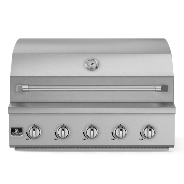 Churrasqueira Elettromec Professional Gás de 90cm com 5 queimadores - BBQ-5Q-36-XP-NHUA | Space ...