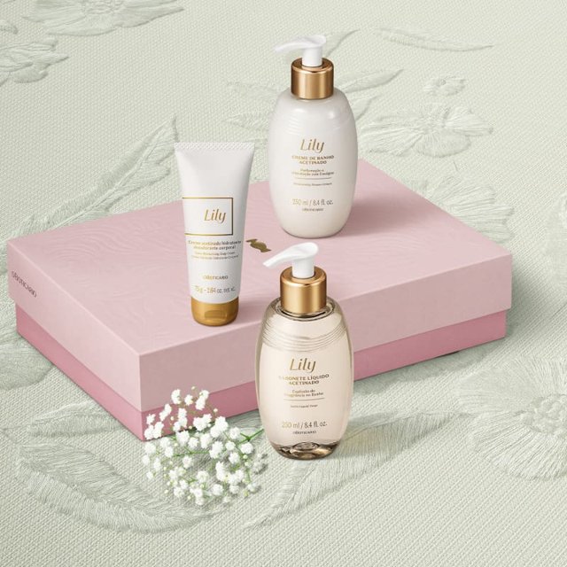 Kit Presente Lily Cuidados Mães 2025 | RF Perfumaria