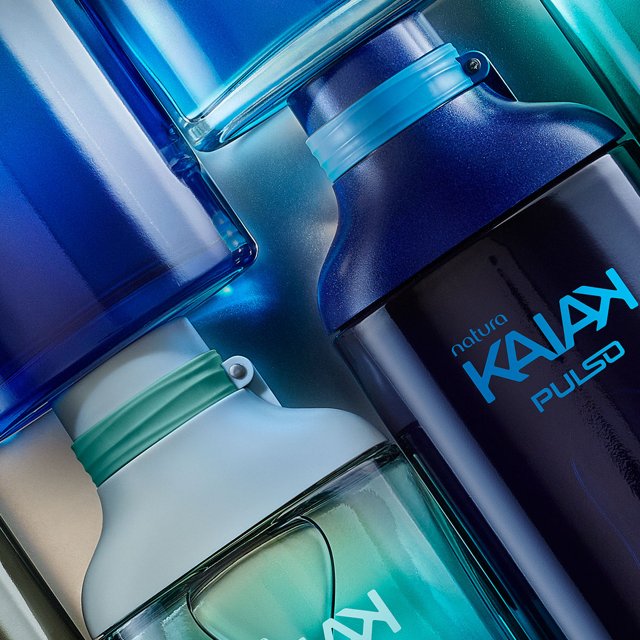 Kaiak Pulso Desodorante Colônia Masculino 100ml | RF Perfumaria