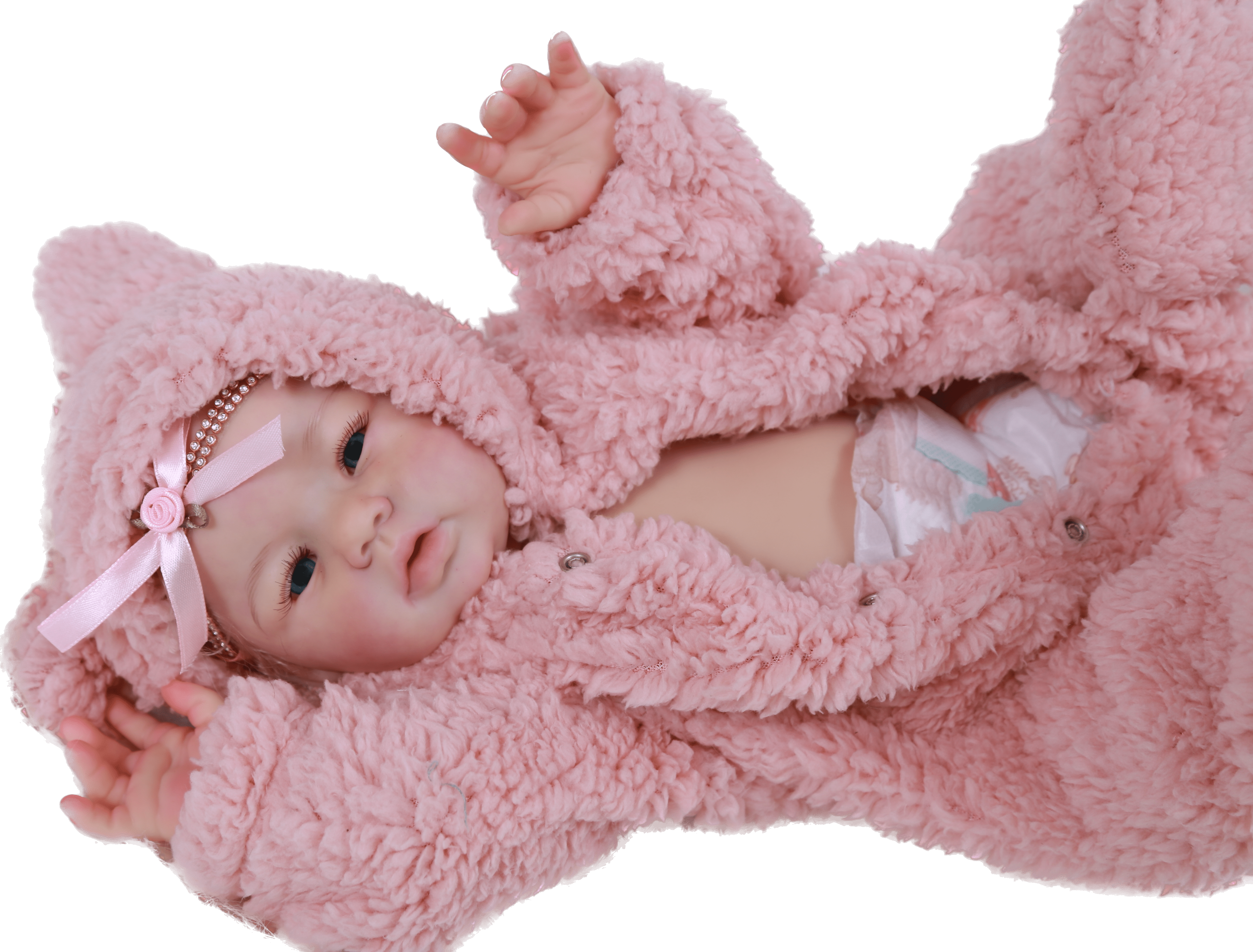 Bebê Reborn Pode dar banho Senta Silicone Plush MEL | Meu Xodó Reborns