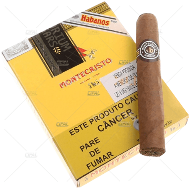 Charuto Montecristo N.5 - Unidade | Charutaria