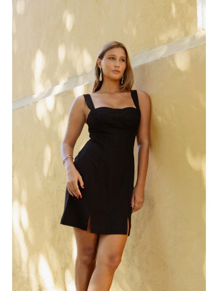 VESTIDO AGATHA PRETO | Use Auli