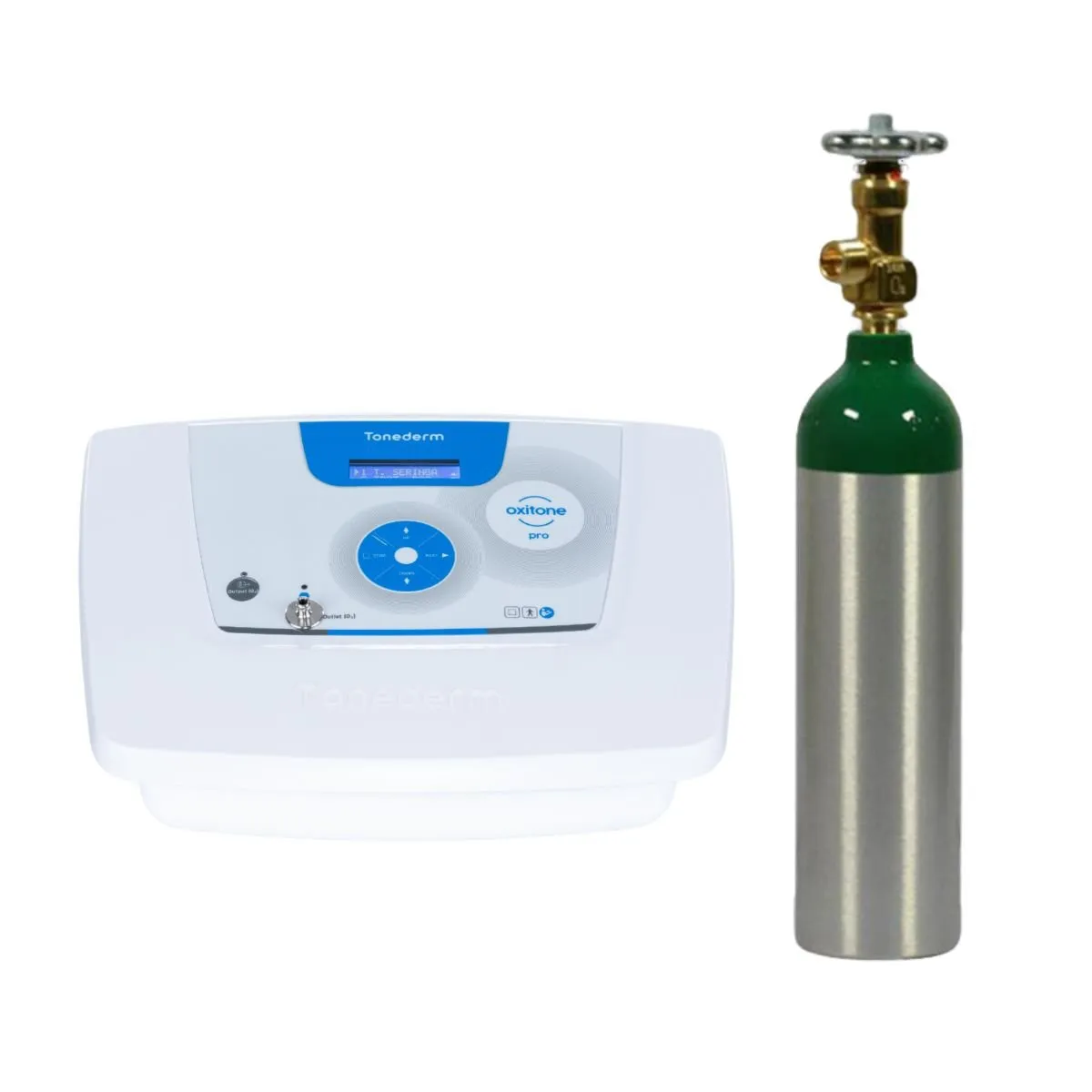 Oxitone Pro + Cilindro 1L – Aparelho de Ozonioterapia – Tonederm | HS ...