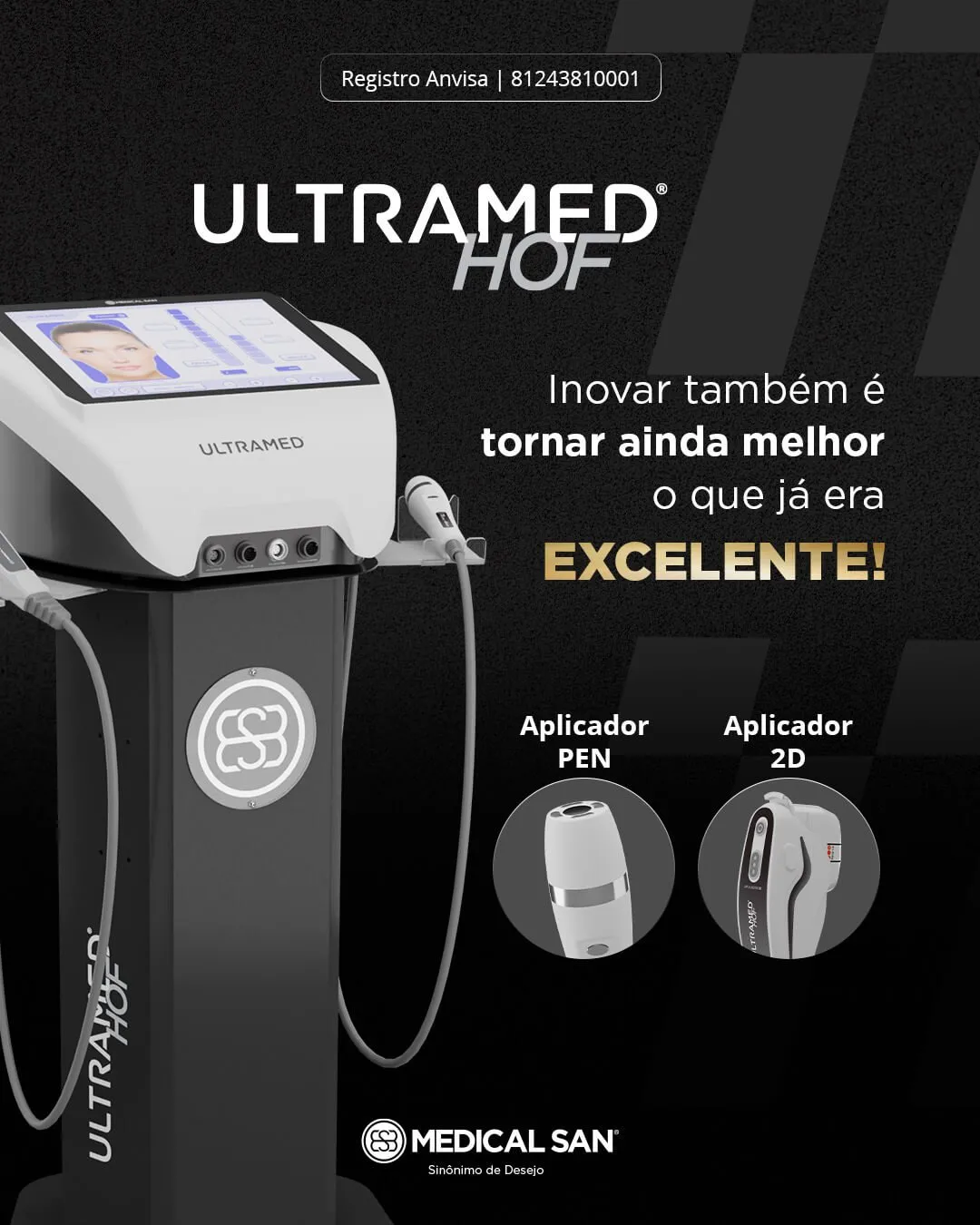 Ultramed HOF – Ultrassom Micro e Macrofocado Medical San | HS Med ...