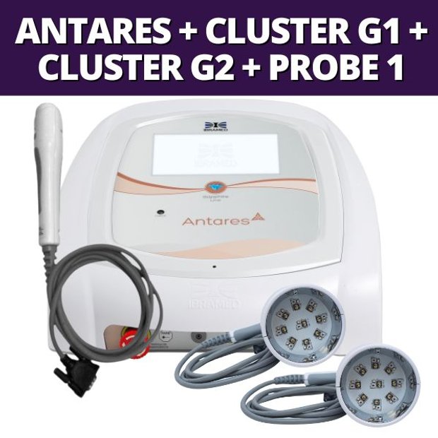 Antares Ibramed Led E Laser + Cluster G1 + Cluster G2 + Probe 1 | HS ...