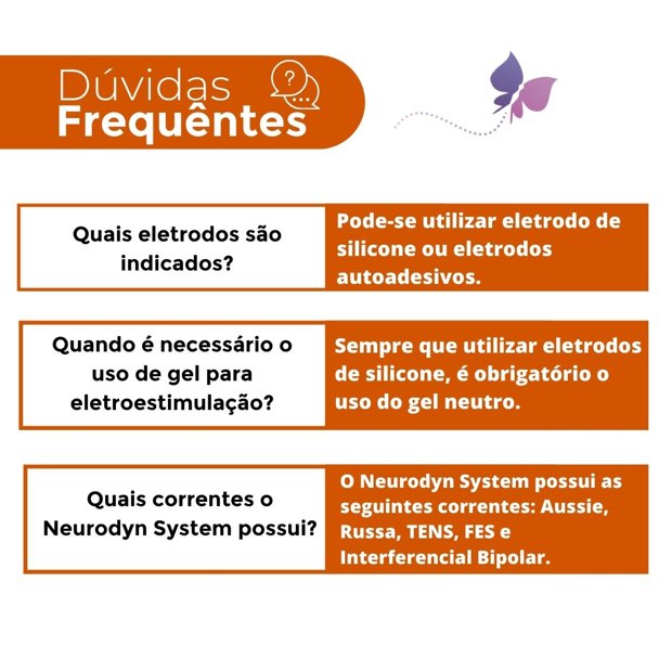 Novo Neurodyn Portátil System – Aparelho de Eletroestimulação com 05 ...