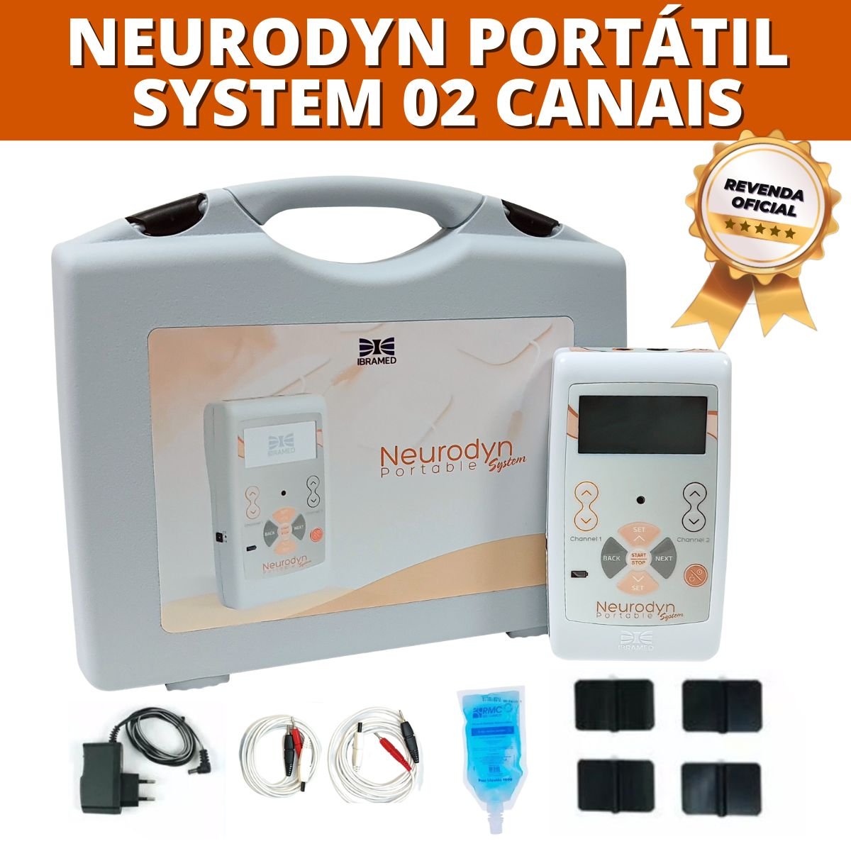 Novo Neurodyn Portátil System – Aparelho de Eletroestimulação com 05 ...