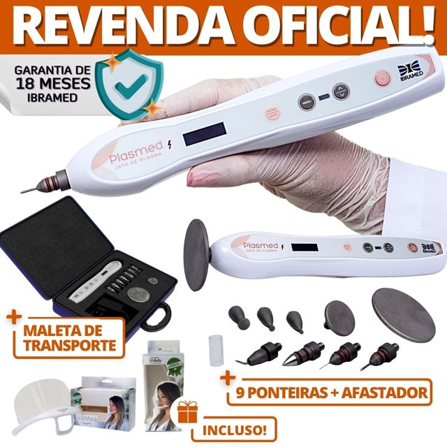 Plasmed Aparelho de Jato de Plasma Ibramed | HS Med