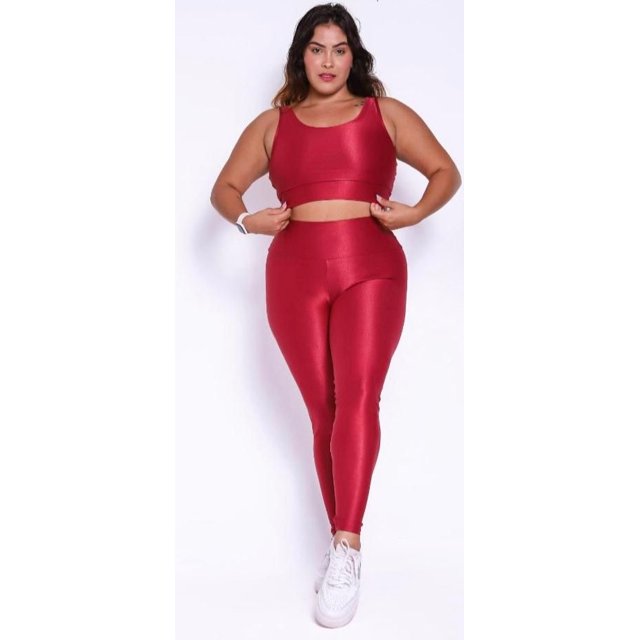 Conjunto Calça Cereja | Taurin Fitness