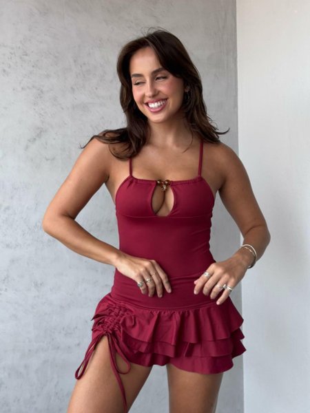 Saia Brisa / Cherry | ExCloset11