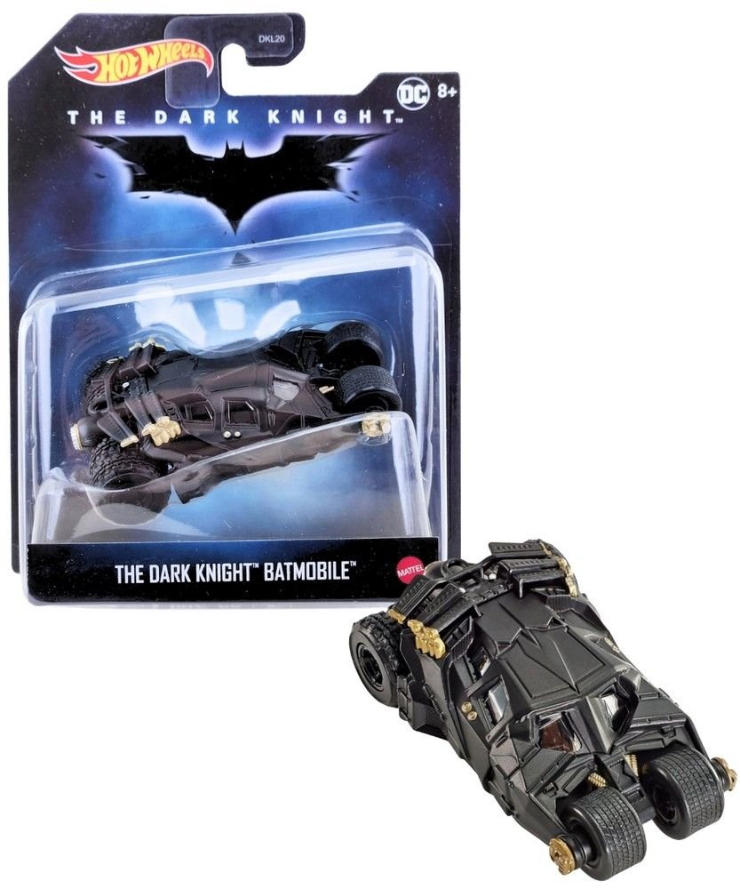 Hot Wheels Batman Mattel - The Dark Knight Batmobile - 1:50 | Dudu ...