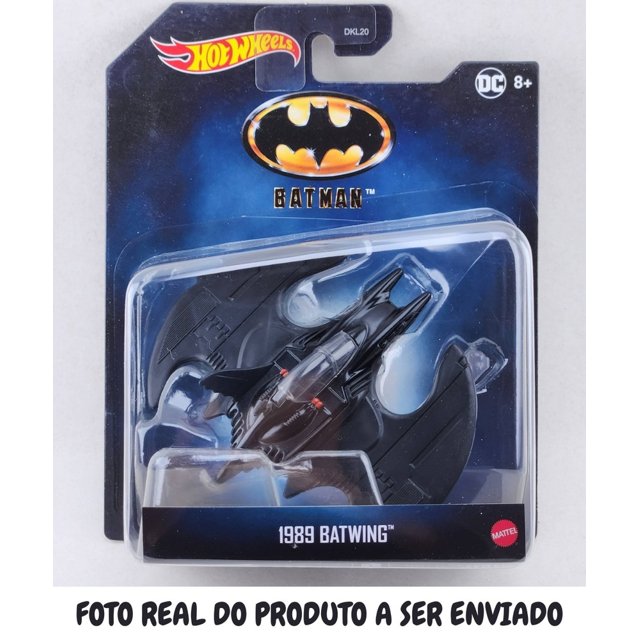 Hot Wheels Mattel Batman - 1989 Batwing - 1:50 | Dudu Brinquedos