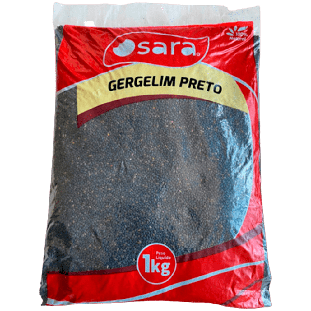 GERGELIM PRETO OSARA 1KG | DF Foods