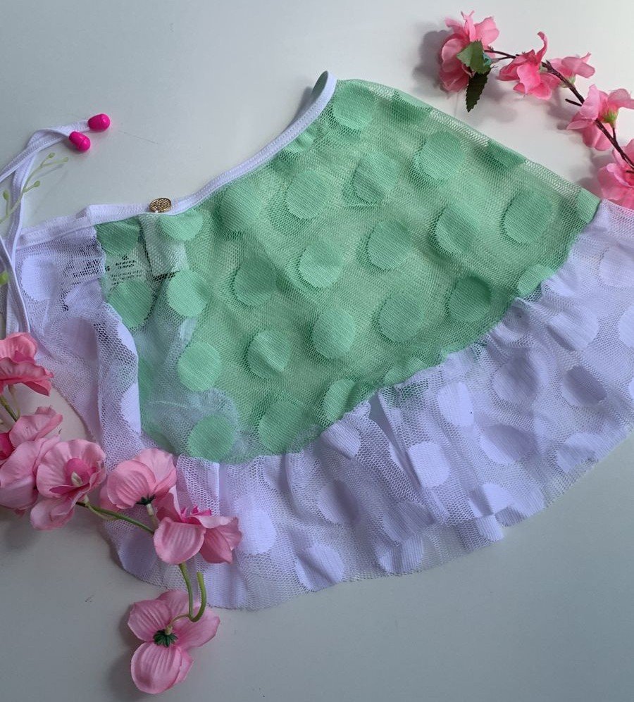 MINI SAIA INFANTIL DE RENDA | Maroot´s