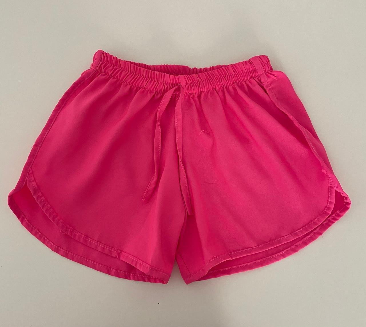 Short Tactel Liso Rosa | Jujuba kids