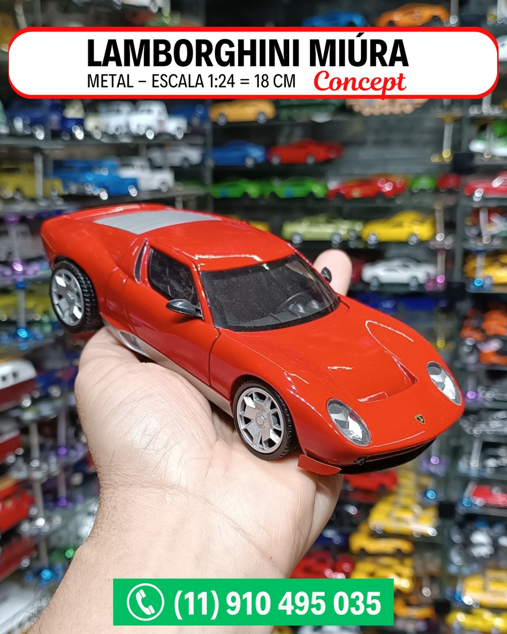 Lamborghini Miúra Concept | Soh Miniaturas