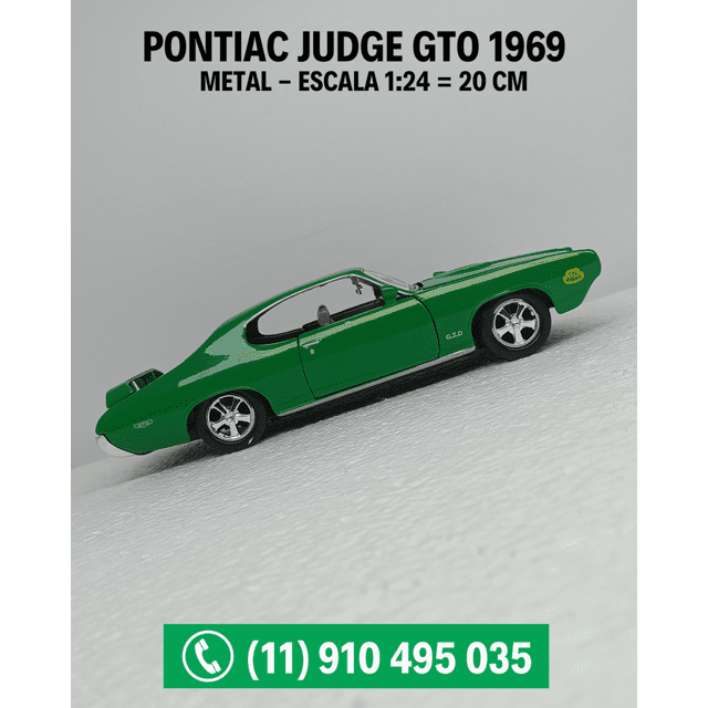Pontiac Judge GTO - 1969 | Soh Miniaturas