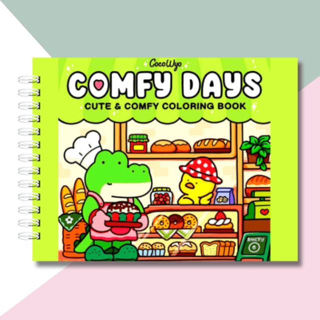 Comfy Days Livro de Colorir | Coruja Mágica Papelaria | Inspiração em ...